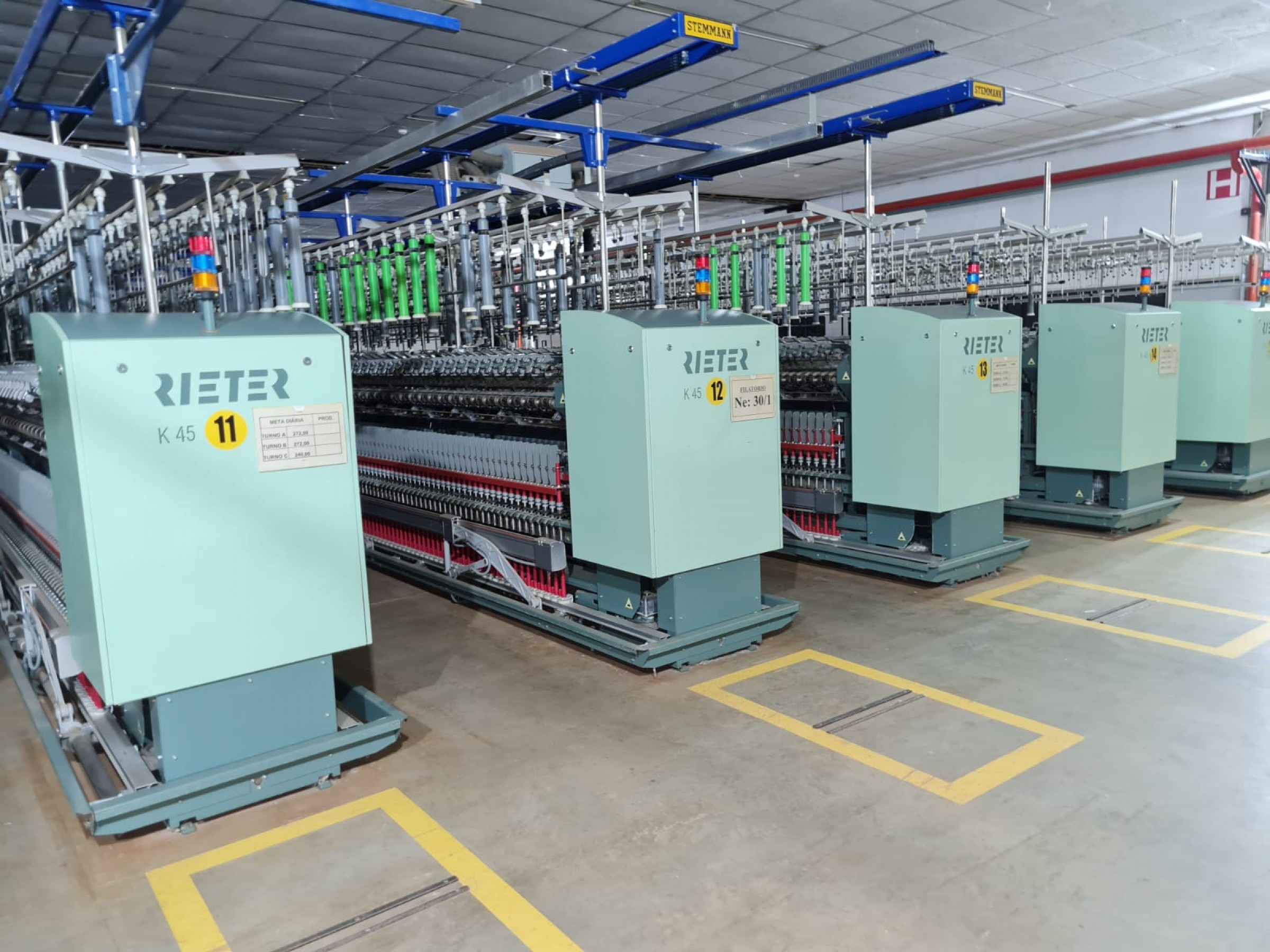 Rieter 26,112-Spindle Ring Spinning Plant | Gibbs International